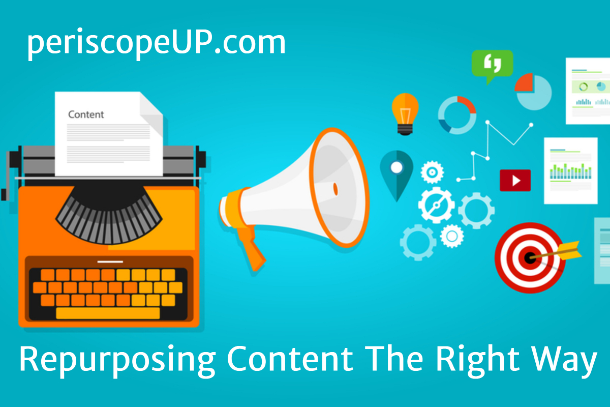 Repurposing Content The Right Way - periscopeUP