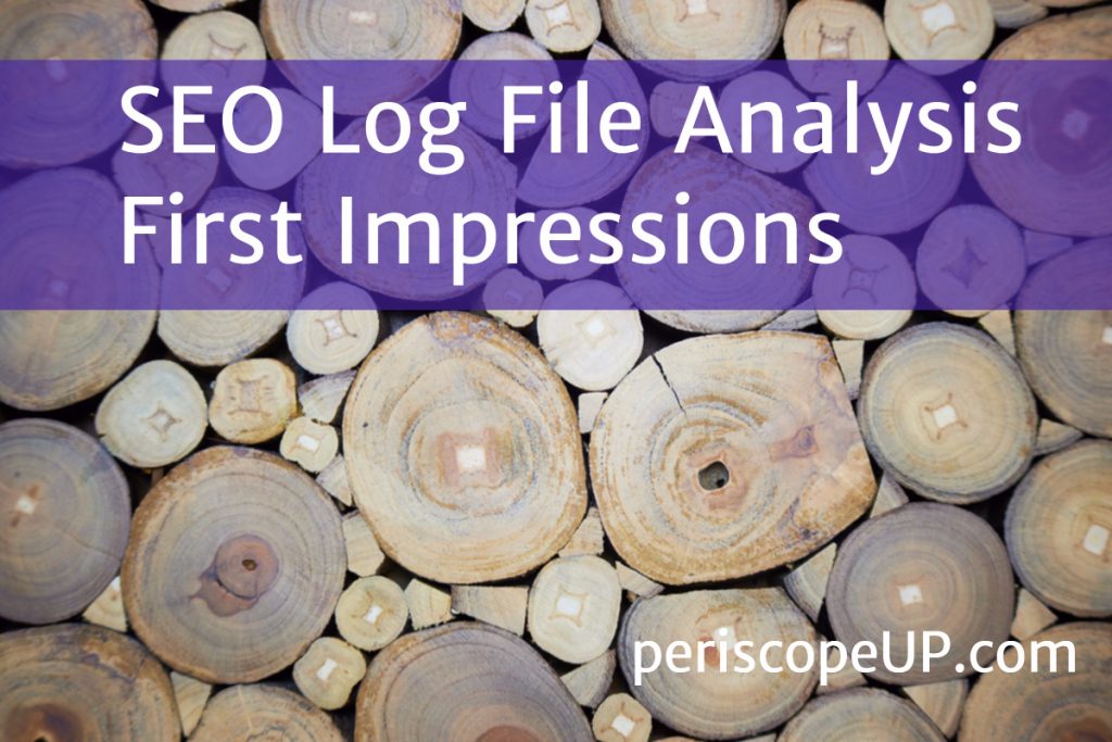 SEO Log File Analysis First Impressions - periscopeUP